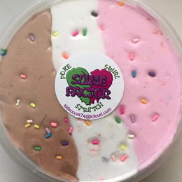 Neapolitan Ice Cream - 8oz - Slime Factor
